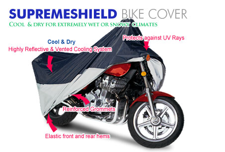 Supremeshield Motorcycle Cover Cover - Buy Supremeshield Motorcycle ...